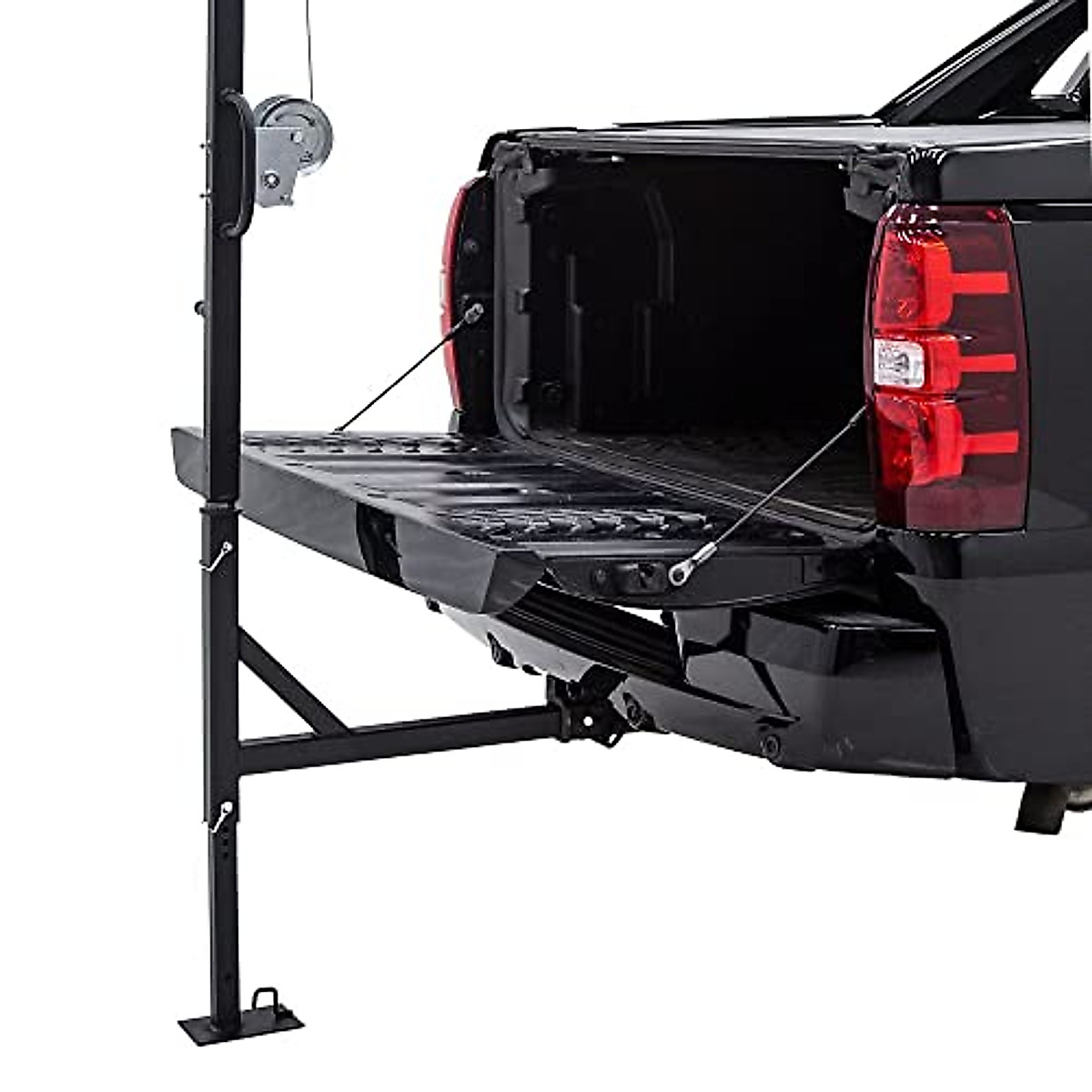 Kill Shot Deer-Hoist-Swivel Deluxe Hitch-Mounted Deer Hoist with Swivel & Gambrel - 500 lb. Capacity