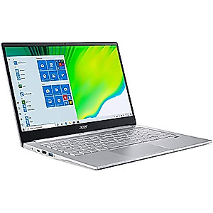 acer Swift 3 Thin & Light Laptop, 14" FHD Display, Intel EVO Core i7-1165G7 Processor, 8GB RAM, 512GB NVMe SSD, Wi-Fi 6, Fingerprint Reader, Backlit Keyboard, Windows 11 Home