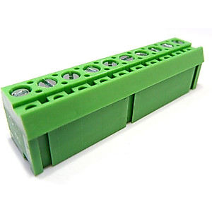 Jandy Pro Series Terminal Bar Connector, 10 Pin Green, AquaLink RS