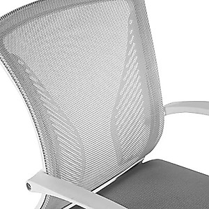 EdgeMod Chartwell Office Chair in White/Grey