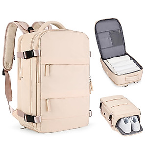 coofay Carry On Backpack Flight Approved Personal Item Travel Backpack For Women Airline Approved Waterproof Sports Luggage Backpack Casual Daypack Small Hiking Backpack