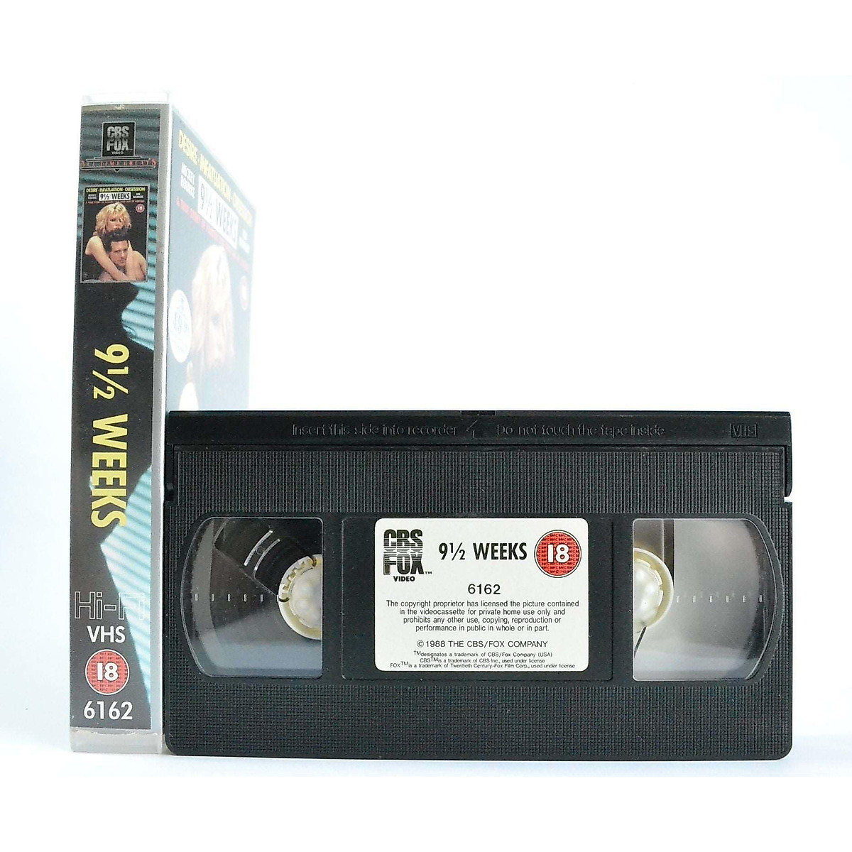 Nine 1/2 Weeks [VHS]