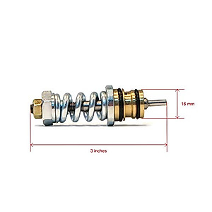 Himore Unloader Valve for All Pressure Washer Pumps 309515003, 308418003 - Does NOT Replace Part Number 190628GS, Only Way to Verify Fitment is to Measure Total Length, See Spec Pictures