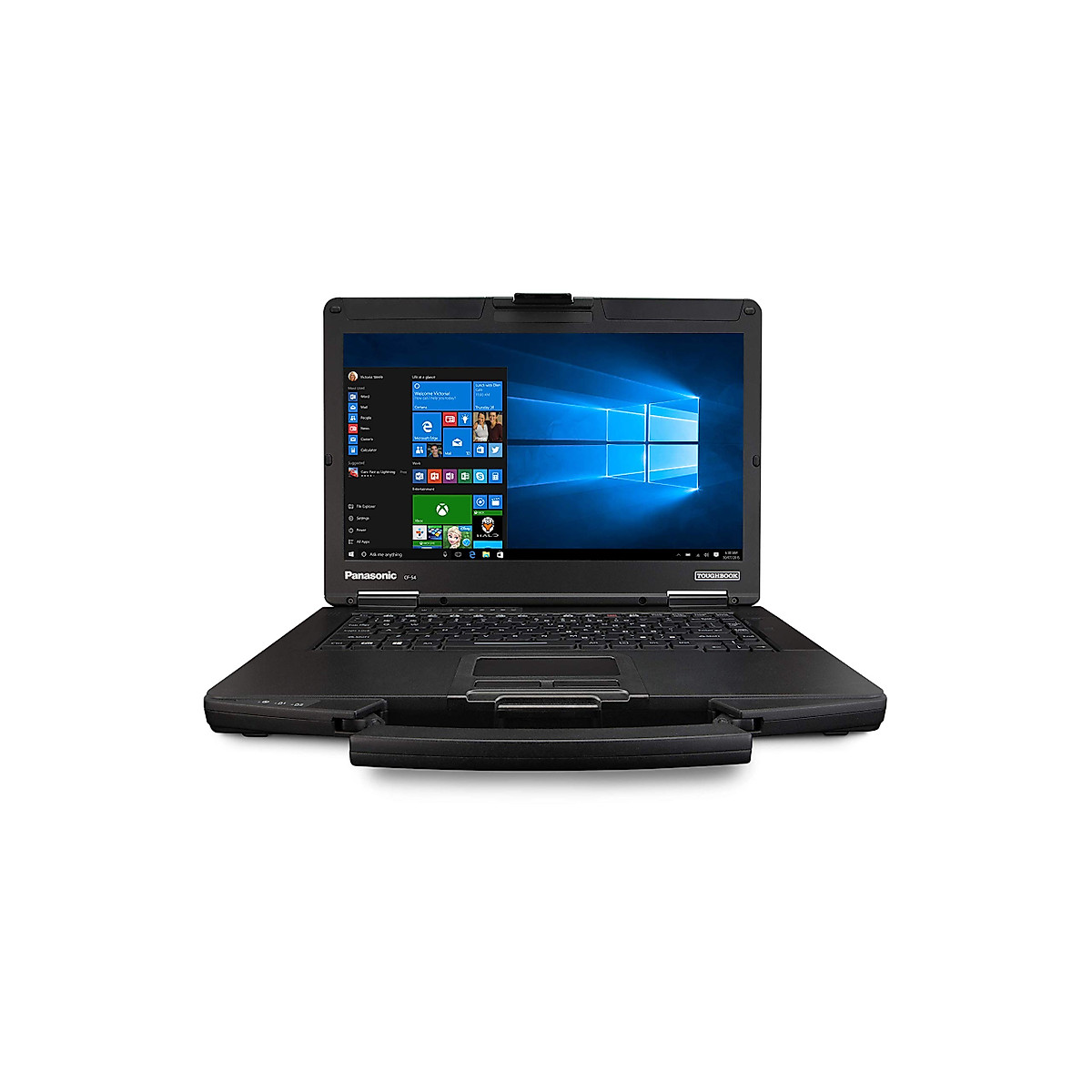 Panasonic Toughbook CF-54, Intel Core i5‚Äê5300U, 14 1920 x 1080 FHD Touchscreen, 8 GB, 256GB SSD, Wi-Fi, Bluetooth, 4G LTE Multi Carrier, GPS, Serial, VGA, TPM 1.2, Win 10 pro (Renewed)