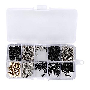 wendeekun PC Computer Screw Standoffs Assortment Kit, Desktop Computer Screws, Standoffs Set, for Hard Drive Computer Case Motherboard Fan Power Graphics(165Pcs)