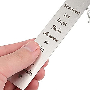 Didiseaon 2pcs Exquisite Student Bookmark Commemorate Bookmark Book Marking Tools