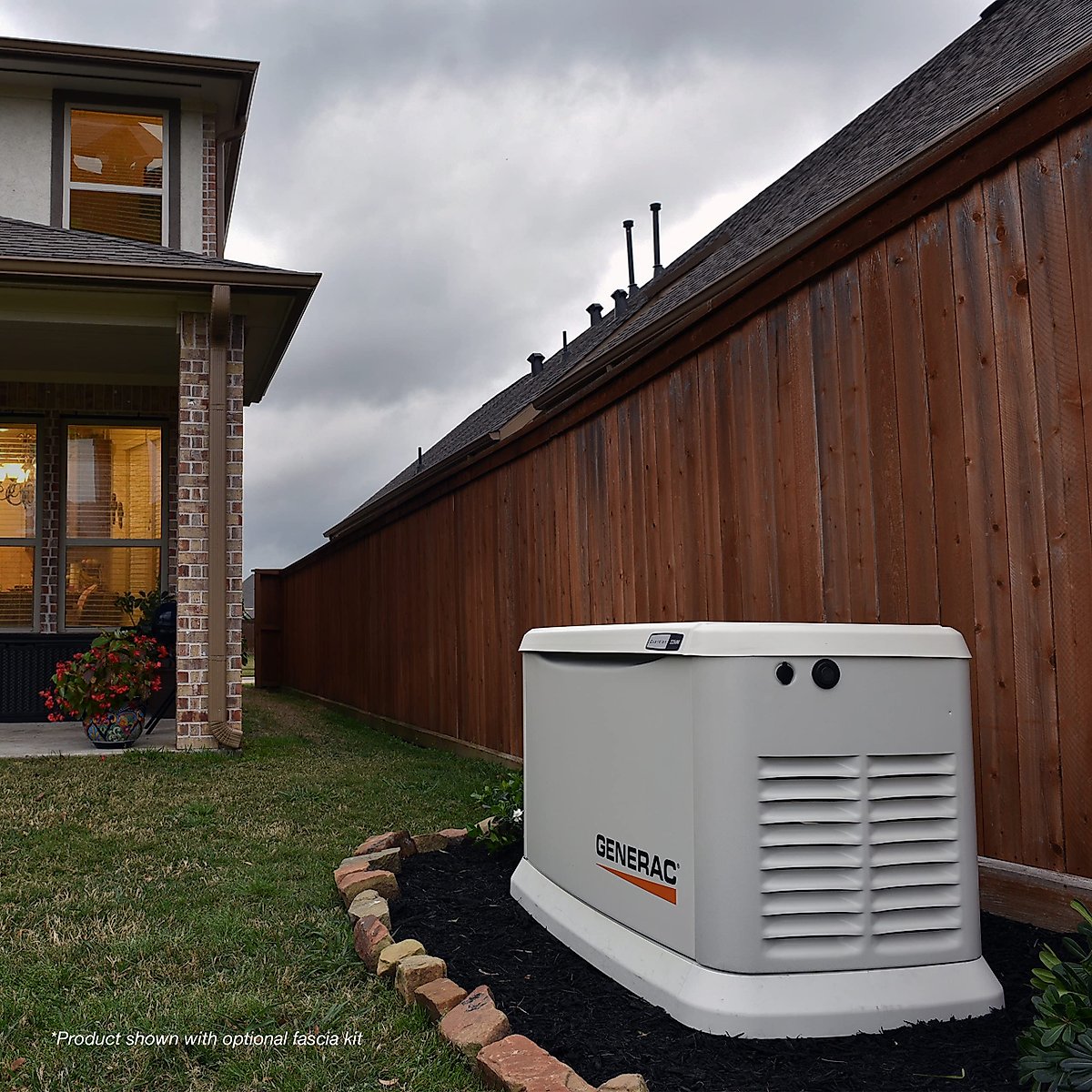 Generac 7228 18kW Air Cooled Guardian Series Home Standby Generator with 200-Amp Transfer Switch - Comprehensive Protection - Smart Controls - Versatile Power - Wi-Fi Connectivity - Real-Time Updates