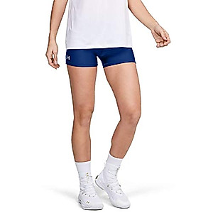 Under Armour Women's Team Shorty 3 , Royal Blue (400)/White , Small