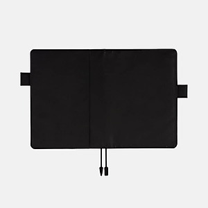 Hobonichi Techo Cousin Cover [A5 Cover Only] Colors: Black x Clear Blue