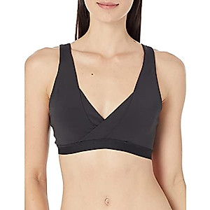 adidas Women's Yoga Essentials Studio Light Support Nursing Bra, Black, Large DD