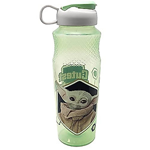 Grogu School Supplies Bundle Baby Yoda Lunch Box Set - 4 Pc Grogu Lunch Box with Water Bottle, Baby Yoda Stickers, More (Baby Yoda Lunch Bag)