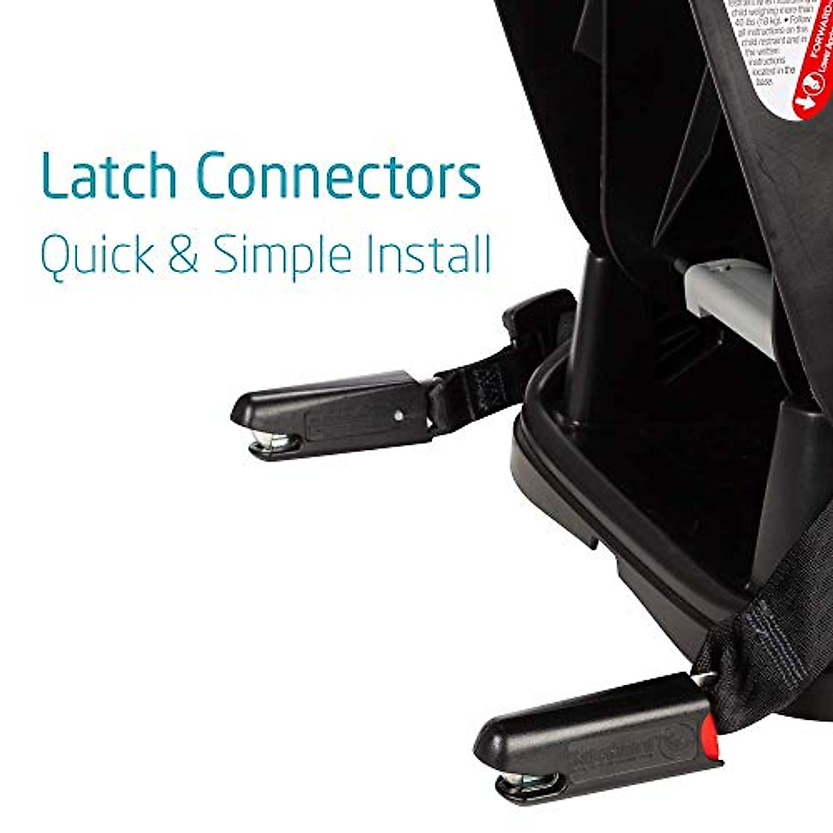 Maxi-Cosi Pria All-in-One Convertible Car Seat, rear-facing, from 4-40 pounds; forward-facing to 65 pounds; and up to 100 pounds in booster mode, Blackened Pearl