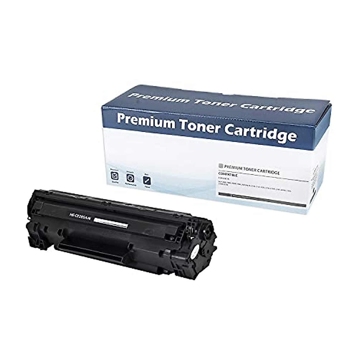Premium Toner Compatible Cartridges-for HE-CE285A-Compatible Toner Ctg-Black-1.6K-Yield