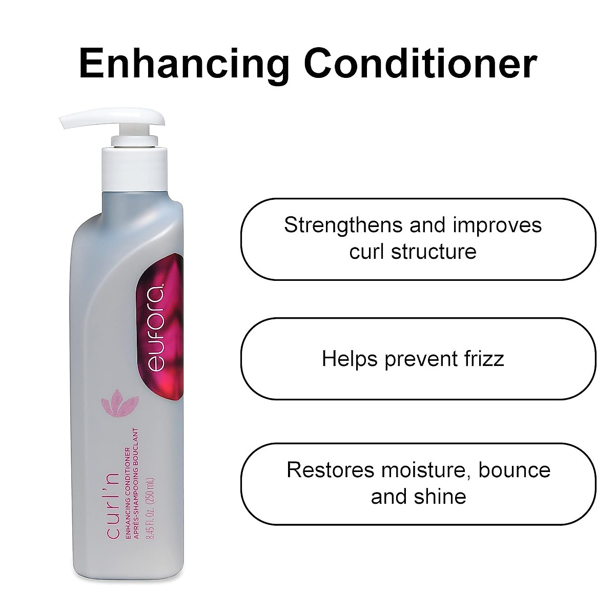 Eufora Curl'n Enhancing Conditioner 8.45 oz