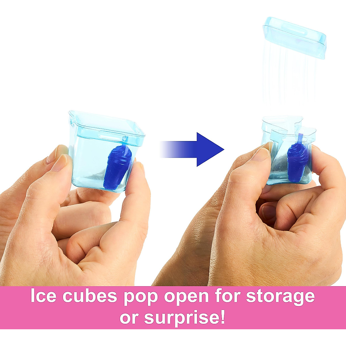 Barbie Pop Reveal Doll & Accessories, Grape Fizz Scent with Purple Hair, 8 Surprises Include Slime, Color Change & Puppy