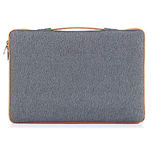 ProCase 12-12.9 inch Sleeve Case Bag for Surface Pro 2017/Pro 6 4 3, MacBook Pro 13, iPad Pro Protective Carrying Cover Handbag for 11" 12" Lenovo Dell Toshiba HP ASUS Acer Chromebook -Dark Gray