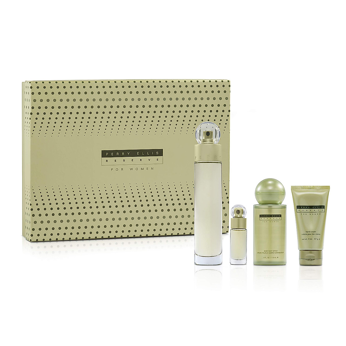 Perry Ellis Fragrances Reserve 4 Piece Gift Set for Women