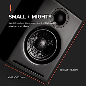 Audioengine A2 Plus Wireless Bluetooth Desktop Speakers - 60W Computer Speakers for Music and Gaming