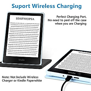 Kindle Paperwhite Case for 6.8" (11th Generation 2021 Release),All-New PU Leather Smart Cover for Kindle Paperwhite & Kindle Paperwhite Signature Edition with with Auto Sleep/Wake (11th 2021)