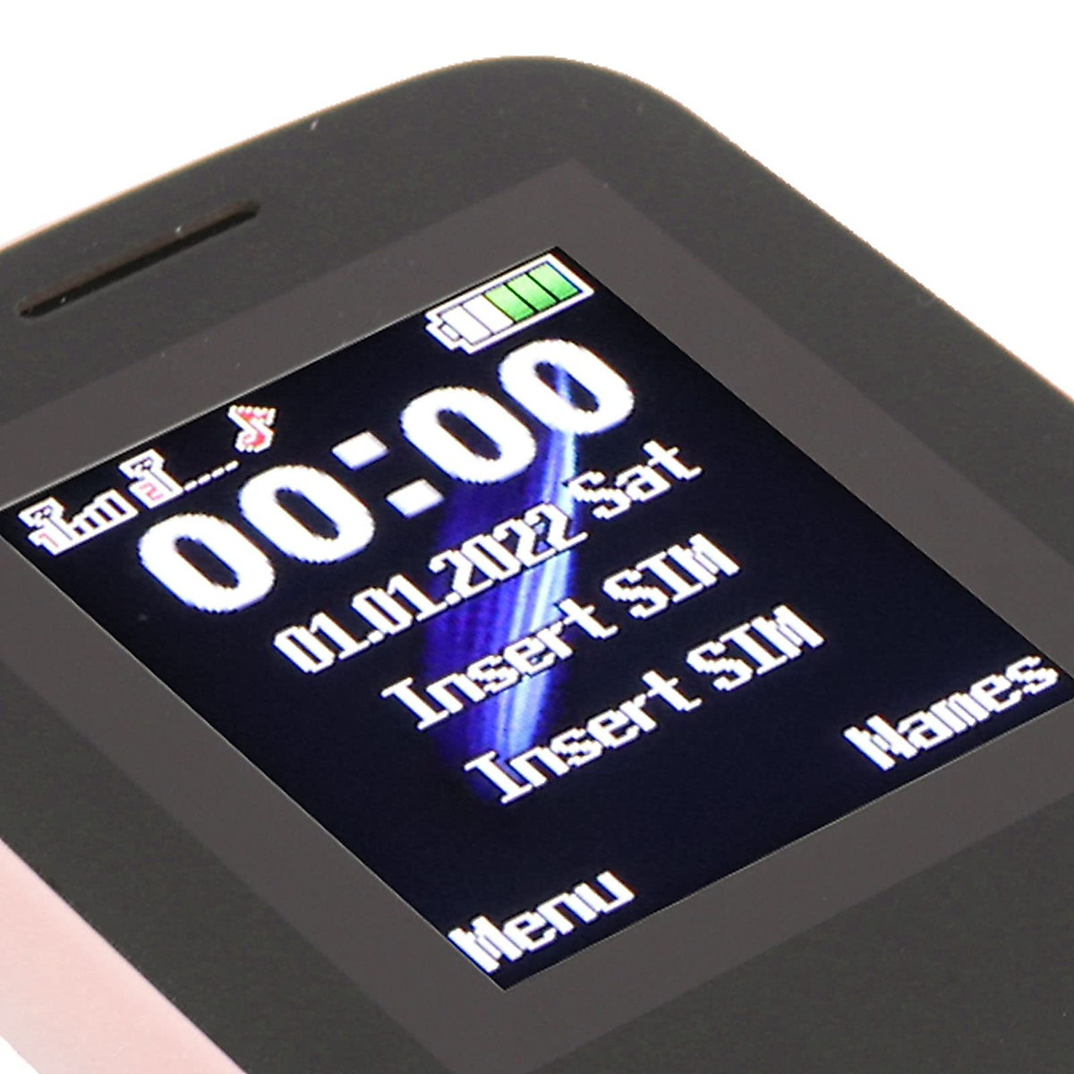 Dpofirs Senior Cell Phone Without Contract 2.4 Inch with Large Buttons Senior Cell Phone Large Font Comfort Phone with Unlocked Cell Phone Designed for The Elderly and People