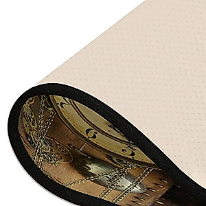 ALAZA Steampunk Ancient Gears Clock Vintage Collection Area Mat Rug Rugs for Living Room Bedroom Kitchen 2' x 6'