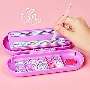 Blingle Bands DIY Gem Friendship Bracelet, 5 Band On The Go Starter Pod - Arts & Craft Activity for Ages 7 and Up