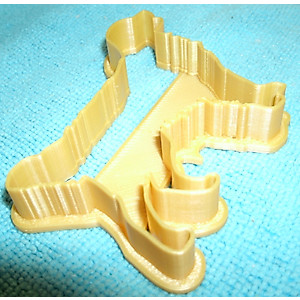 GOLDEN RETRIEVER OUTLINE DOG BREED FRIENDLY FAMILY PET COOKIE CUTTER MADE IN USA PR626