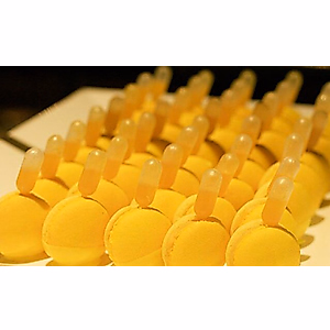 Rimandy 100 Pcs Mini Clear 4ml Plastic Transfer Pipettes Food Cupcake Squeeze Dropper Liquid Dropper Pipettes