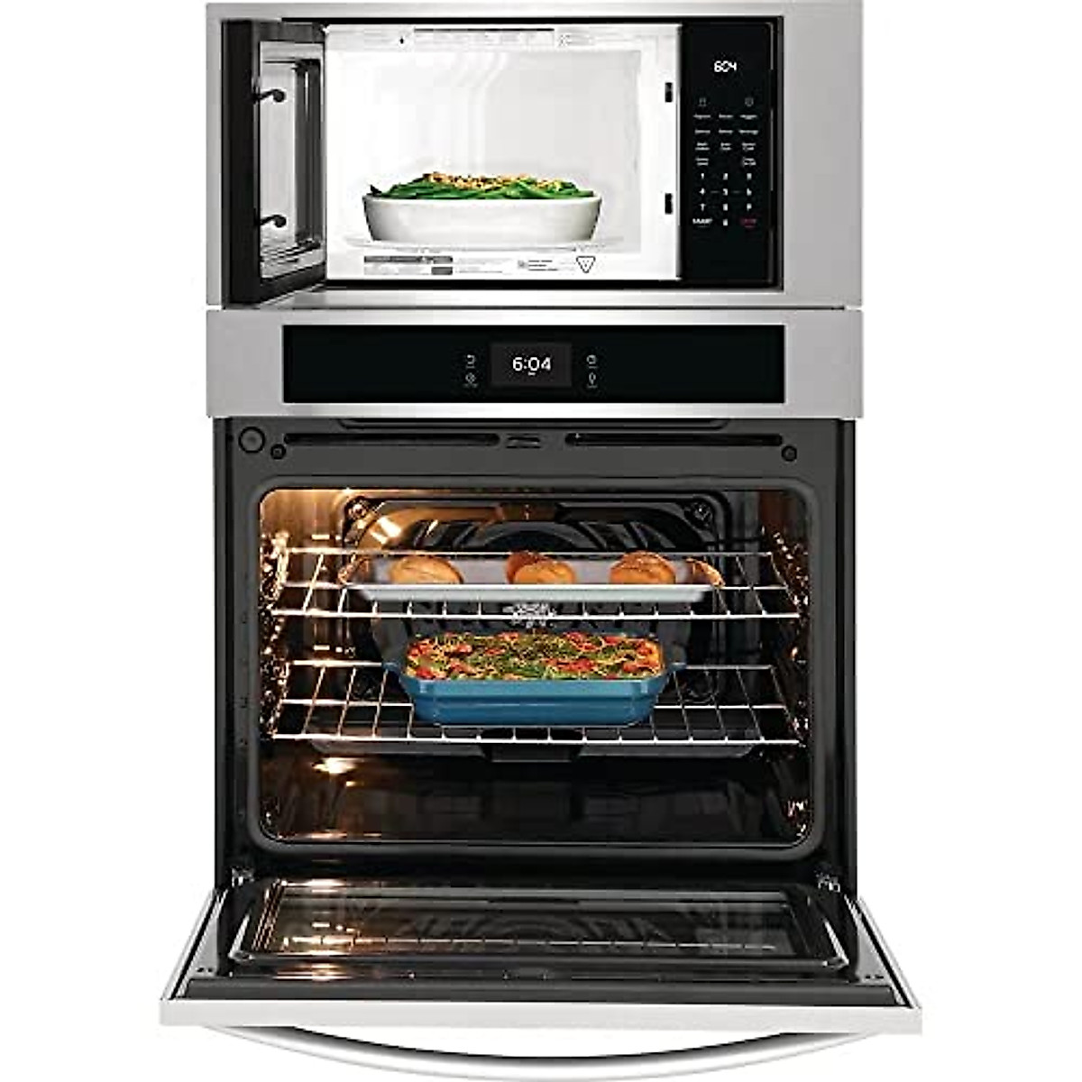 Frigidaire FCWM3027AS 30 inch Stainless Electric Combination Oven
