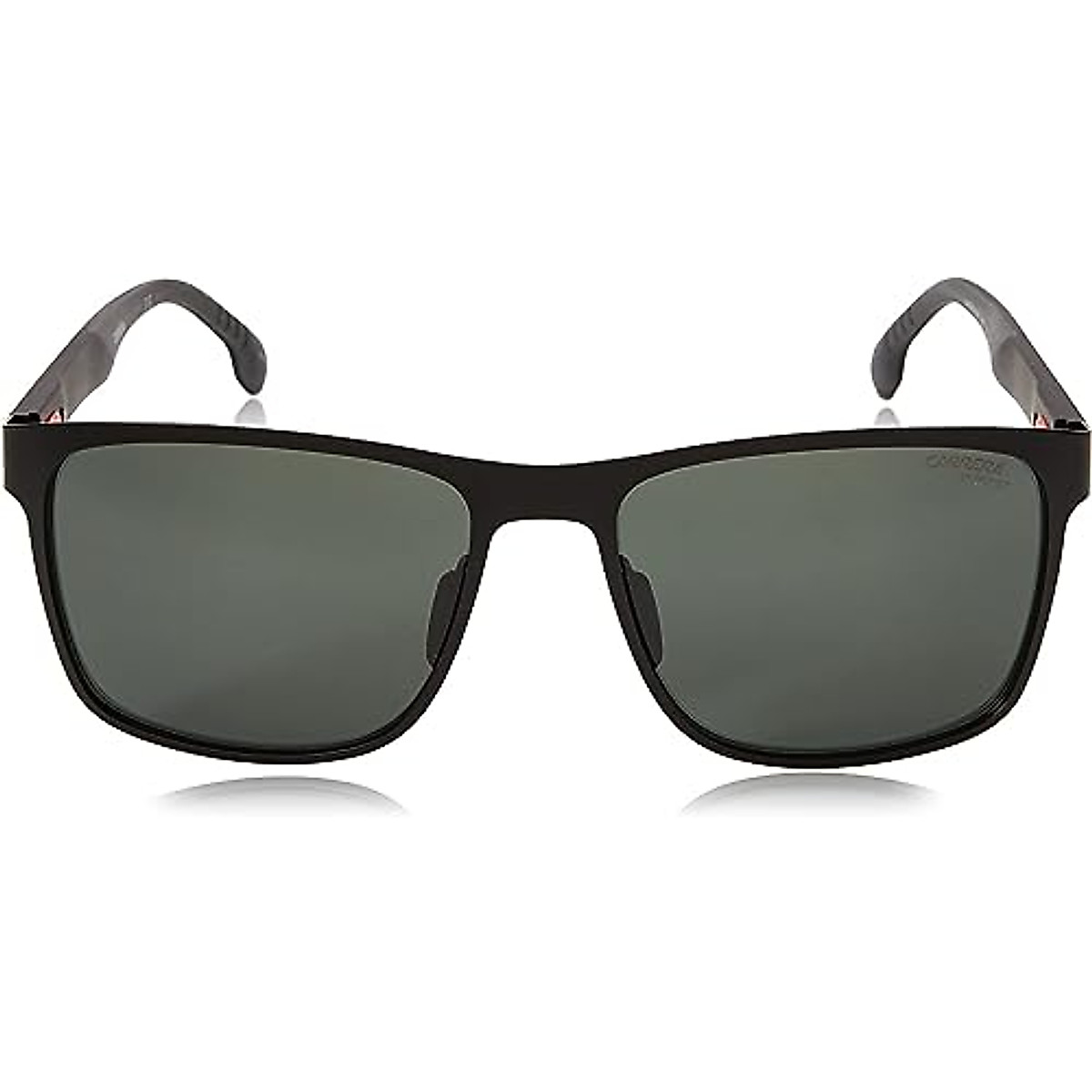 Carrera Men's CA8026/S Square Sunglasses, Matte Black, 57 mm
