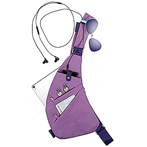 MRang Sling Crossbody Bag Travel Anti Theft Safe Bag for Men Women Boys Waterproof