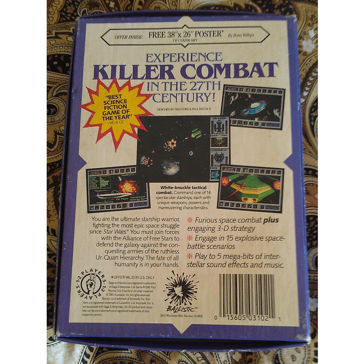 Star Control - Sega Genesis