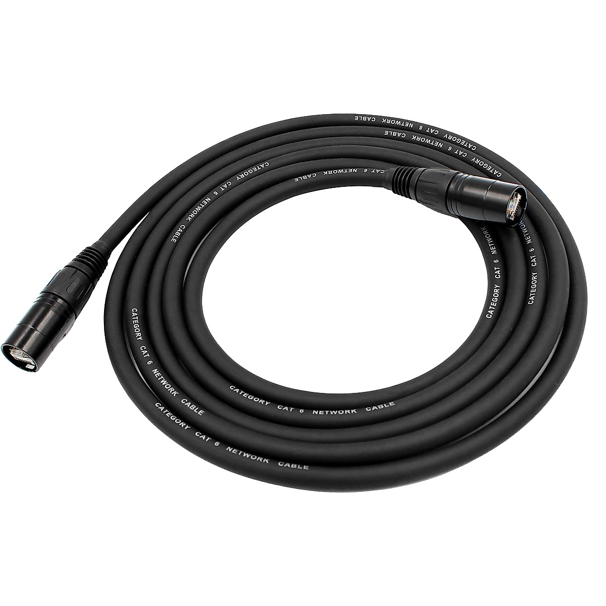 BESCOOS Toronce Professional CAT6 Ethercon RJ45 Cable Both Ends with Shielded Connectors (3 Feet)