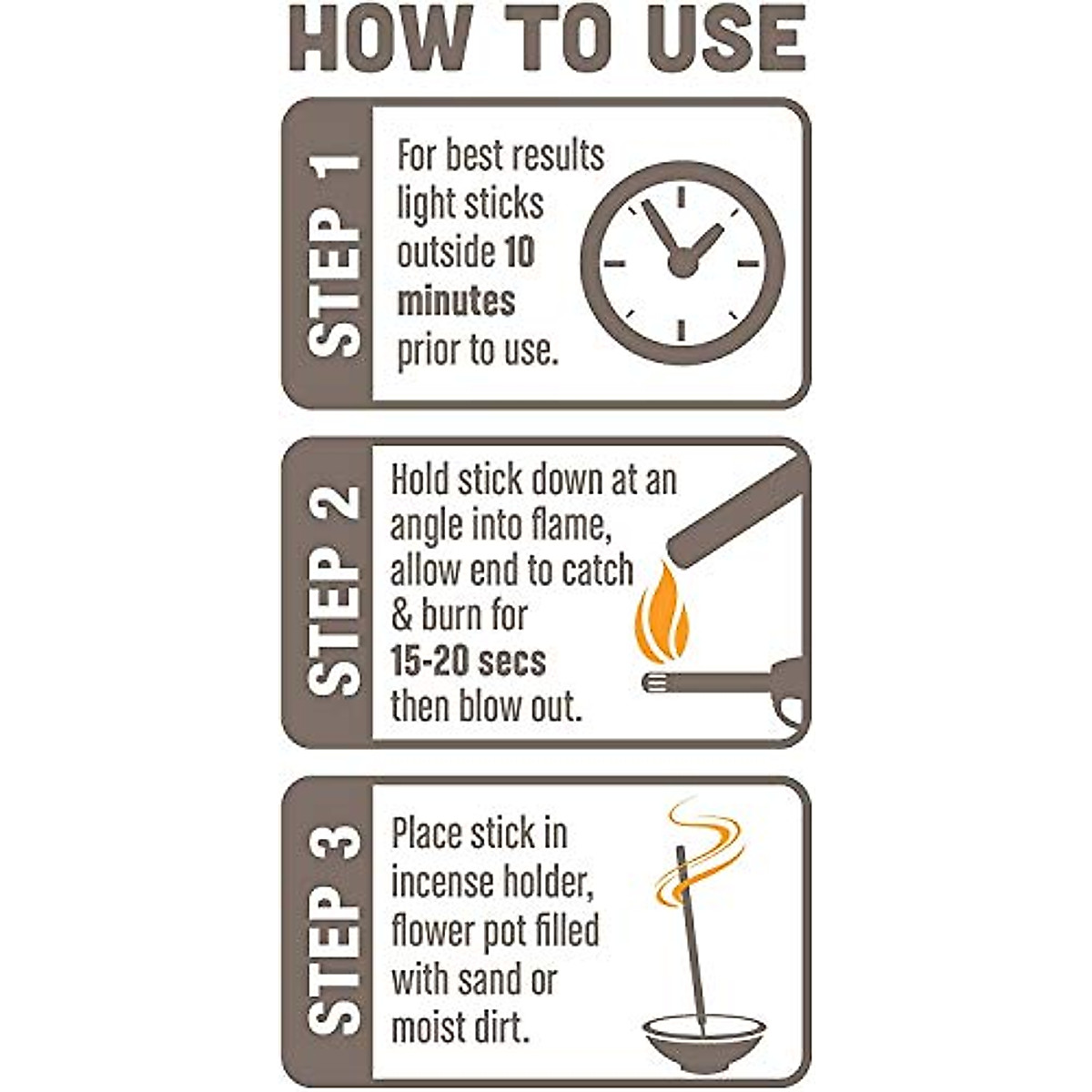 Magic Chest Mosquito Repellent Outdoor Incense Sticks | Mosquito Repellent for Patio, Backyard, Camping | Natural and DEET Free | Travel Size with Plant Oils | 12 Sticks per Box