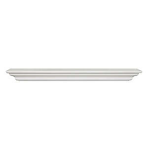 Pearl Mantels 618-48 Crestwood Wall Shelf, 48-Inch, White