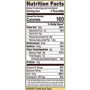 Bob's Red Mill Hulled Hemp Seed Hearts, 8 Oz