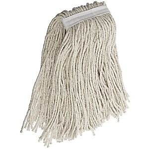 Impact S12116 Cotton Saddle-Type Cut-End Wet Mop, 16 oz Size, Natural (Case of 12)