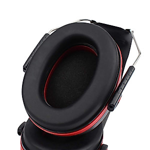NUZAMAS Ear Defenders, Sound Hearing Protection, Ear Muffs Noise Cancelling Headphones, Shooting, Construction, Gardening, Lawn Mowing, Garage Work - Padded Head Band Fits Adults and Kids