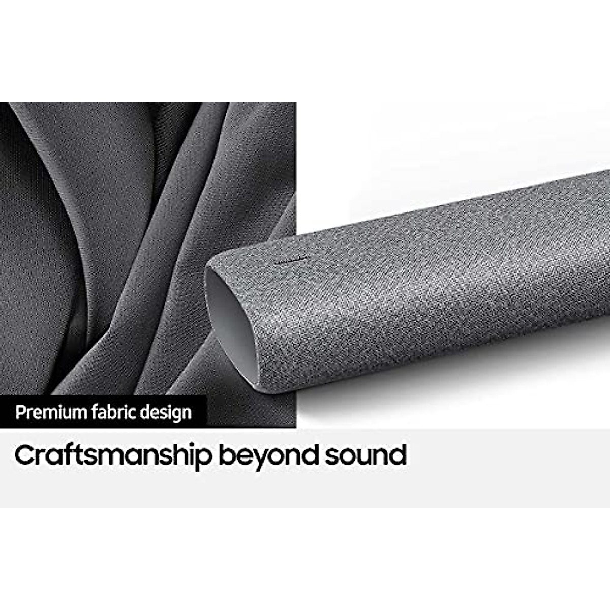 SAMSUNG HW-S50A 3.0ch Soundbar w/ Dolby Atmos, DTS Virtual:X, Built In Center Speaker, Adaptive Sound Lite, Bluetooth Multi Connection, Premium Design, 2021, Deep Gray