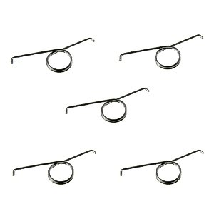 TNND Trigger Button Springs 10PCS PS5 Handle Metal L2 R2 Replacement for Playstation 5 PS5 PS4 Dualsense Controller Accessories, metallic