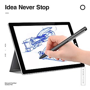 Surface Pen, Skymirror Microsoft Pen Compatible with Surface Pro 9/8/7+/X/7/6/5/4/3, Surface Book 3/2/1, Surface Go, Surface Laptop, Surface Go Laptop with high Pressure Sensitivity