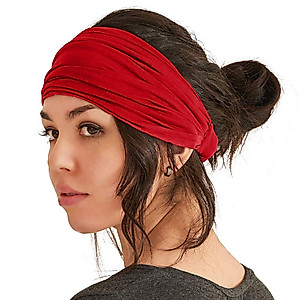 DGQPLPD Women Comfortable for Men Bandana Japanese and Lightweight Headbands Headband Head Est