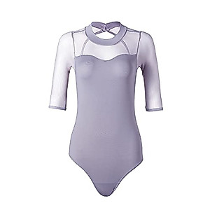 YCMI Leotards For Women Girls Gymnastics Girls' Dresses Gymnastics Leotards for Womens Girls Dance Ballet Suit Small