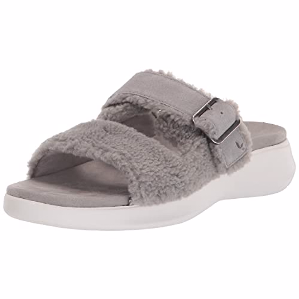 Koolaburra by UGG Women's PASEA Slide Sandal, Wild Dove, 10
