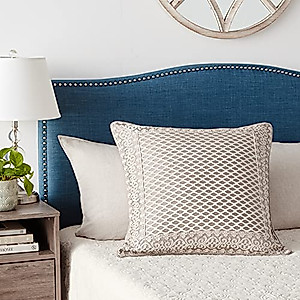 Five Queens Court Beaumont Euro Sham, Champagne, 26X26