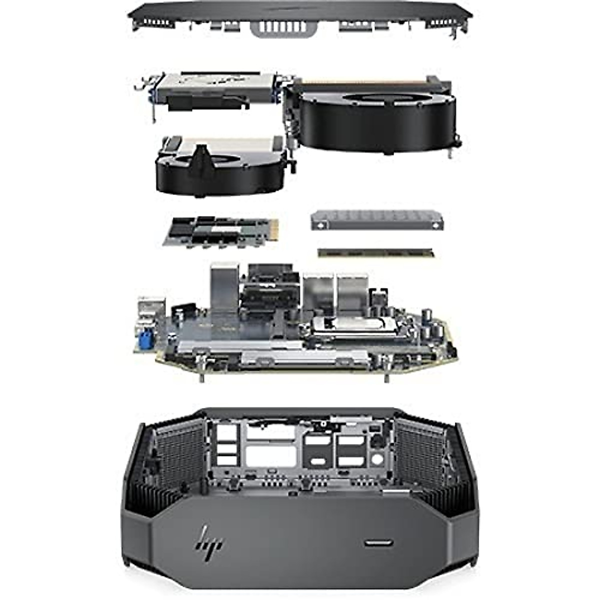 HP Z2 Mini G5 Workstation - 1 x Intel Core i7 Octa-core (8 Core) i7-10700 10th Gen 2.90 GHz - 32 GB DDR4 SDRAM RAM - 512 GB SSD - Mini PC - Serial ATA/600 Controller - 0, 1 RAID Levels - Intel Optane