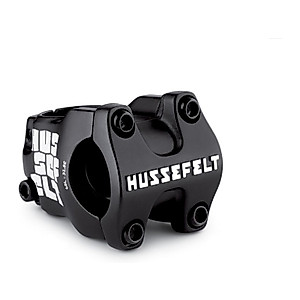 TruVativ Hussefelt Stem - 60mm, 31.8 Clamp, +/-0, 1 1/8", Aluminum, Black