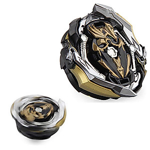 Bey Battle Burst Blade GT B-150 Union Achilles Cn Xt Black Left and Right Launcher Handle Starter Set Gaming Battling Top God Bay LR Bey Launcher Spinning Toys Gift for Boy