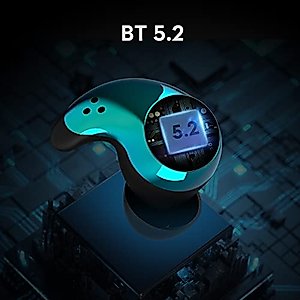 MIFO S Active Noise Cancelling True Wireless Earbuds, Bluetooth 5.2 Wireless Sport Headphones, ENC Noise Cancelling, IP67 Waterproof Wireless Earbuds with 3 Modes, Built-in 6 Microphone(Blue)