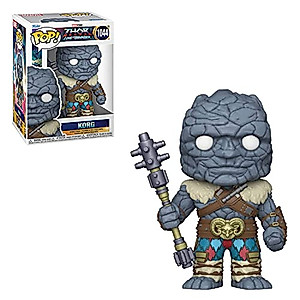 POP Thor: Love and Thunder - Korg Funko Vinyl Figure (Bundled with Compatible Box Protector Case), Multicolor, 3.75 inches